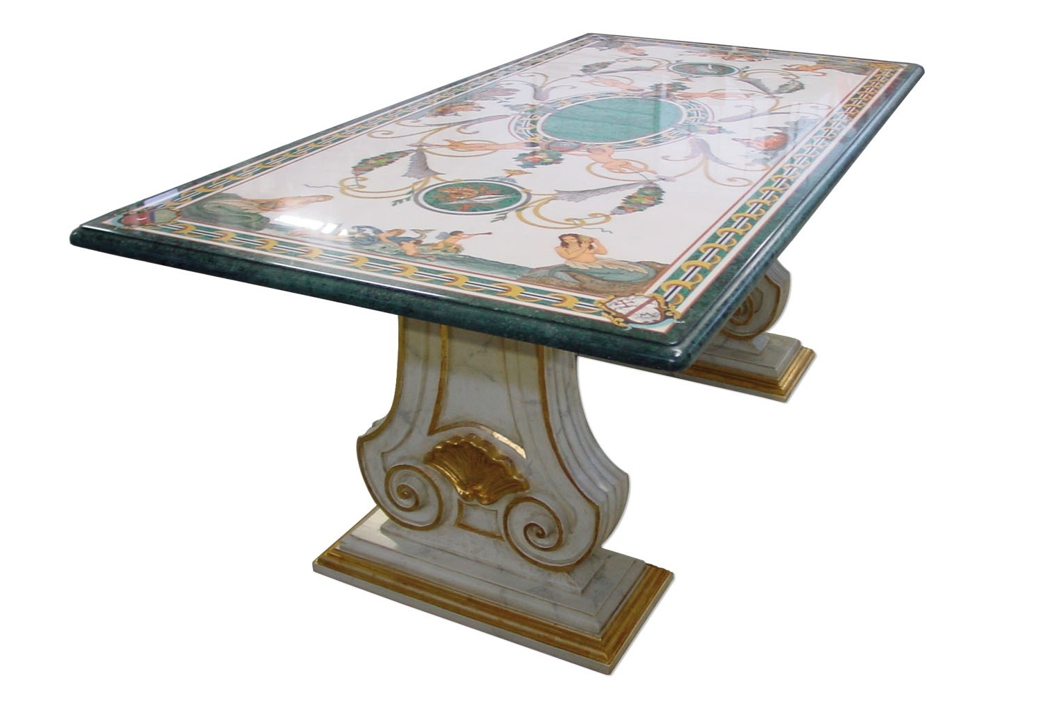 Marmortische - Italien Terracotta